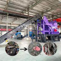 China 1-5T/H Industrial Metal Crusher with 132-900kW Power for Aluminum Motor Stator Scrap Recycling for sale