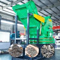 China Industrial Scrap Metal Crusher 1000-10000KG/H Copper Aluminum Radiator Shredder Machine for sale