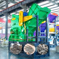 China Aluminum Copper Radiator Crusher Machine 2-3 t/h Capacity with 132 kW Power for Metal Recycling for sale