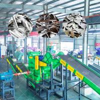 China High Capacity Scrap Metal Crusher Hammer Crusher 380V 132kW 2-3 t/h Iron Steel Shredder for sale