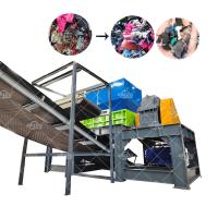China Heavy Duty Waste Clothes Textile Shredder Machine 10-30 Tons/Hour Capacity for Fabric and Plastic Recycling for sale