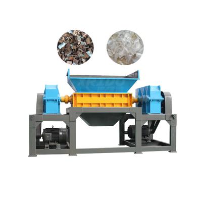 China XD-1000 Dual Shaft Industrial Metal Shredder 300mm Blade Scrap Crusher for sale