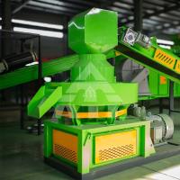 China RDF Briquette Press Machine 90-185KW for Fabric Cardboard Waste with 1.5-5t/h Capacity for sale