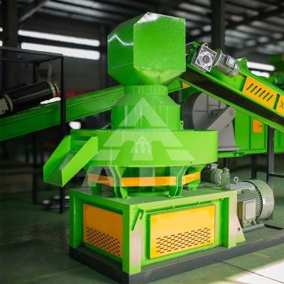 China RDF Briquette Press Machine 90-185KW for Fabric Cardboard Waste with 1.5-5t/h Capacity for sale