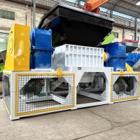 China Industrial Double Shaft Metal Shredder 300-22000 kg/h Scrap Metal Crusher Machine for Recycling for sale