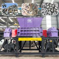 China Multi Function Double Shaft Plastic Shredder Waste Metal and Plastic Crusher Shredder Machine for Hdpe Plastic for sale