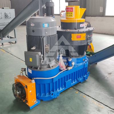 China RDF Biomass Pellet Machine Production Line with 0.8-6 ton/h Capacity and 55-200kw Power for Waste Briquetting for sale