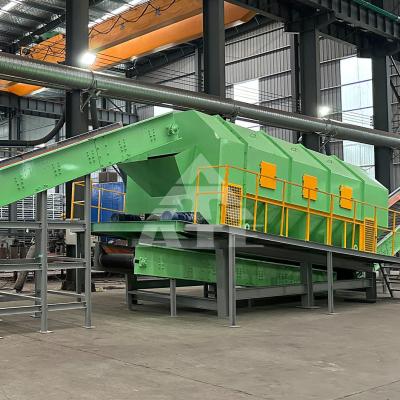 China Trommel Drum Screen for MSW Sorting Line - 100-500 TPD Capacity with 85% Bag Break Rate for sale