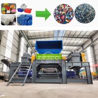 China Dual Shaft Waste Shredder Machine 300-22000Kg/H Capacity for Glass Bottles, Plastic, Metal Recycling for sale