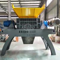 China Heavy Duty Dual Shaft Shredder 2000x1490mm Feed Scrap Metal Shredding Machine 90kw Industrial Waste Shredder for sale