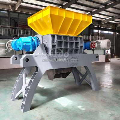 China Dual Shaft Industrial Shredder Machine for Scrap Metal Processing - 500-2000mm Feed Size, 22-180kW Power for sale