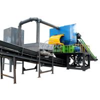 China Twin Shaft Shredder 75kW 300-22000Kg/Hour for Aluminum Scrap and Industrial Waste Recycling for sale