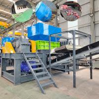 China Industrial Dual-Shaft Shredder 30-120kW for Metal and Plastic Waste Recycling for sale
