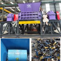 China XD Series Metal Chip Shredder 600-2500mm for Car Bumpers & Industrial Scrap Recycling with 11-110kW Dual Motor for sale