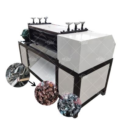 China 500kg-2000kg/H Copper Aluminum Radiator Separator Machine with 99% Recovery Rate for AC and Car Radiator Recycling for sale