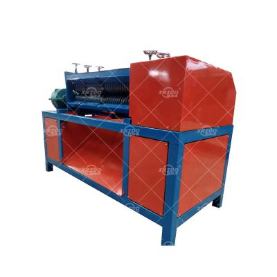 China 500-2000kg/H Metal Scrap Crusher Copper Aluminum Radiator Recycling Machine with PLC Control for sale
