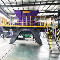 China Industrial Metal Crusher Shredder Machine 300-22,000 kg/hour Capacity for Scrap Car Shells and Mixed Metal Recycling for sale