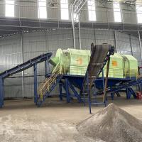 China 20 TPD Municipal Solid Waste Sorting Plant with AI Recognition Technology - 98% Purity Rate, 149KW Power for sale