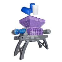 China Industrial Plastic Shredder Machine 600-2200mm Crushing Capacity 600-25000kg/h for Recycling for sale