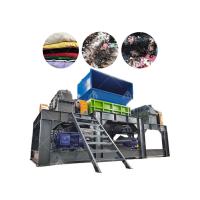 China Used Clothes Textile Waste Shredder Machine 600-25000 kg/h Capacity for Leather Non Woven Fabric Recycling for sale