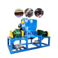 China Double Shaft Textile Shredder Machine 600-2200mm Models with 600-25000kg/h Capacity for Waste Fabric Recycling for sale