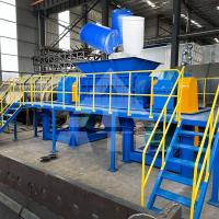 China 55kW Dual Shaft Plastic Shredder Machine for Waste Barrels and Lumps - XD-1500 Model for sale