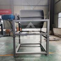 China High Intensity Magnetic Drum Roll Separator with Mobile Design and Helical Gear Reducer for Industrial Waste Processing for sale