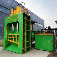 China 3-5T/H Fully Automatic Hydraulic Scrap Gantry Shear Machine with 200-1500T Force and 1400-2000mm Edge Length for sale