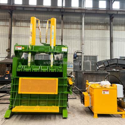 China Vertical Tyre Baler Machine 315 Ton Hydraulic Press with 2500x2000x1000mm Box Size for Metal Recycling for sale