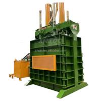 China Vertical Hydraulic Scrap Tire Baler Machine with 115-160mm Oil Cylinder and 7.5-11kW Motor for Recycling for sale
