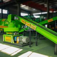 China RDF SRF Briquette Machine for MSW Processing - 2.5-4.5 t/h Capacity with 608-768mm Ring Mold for sale