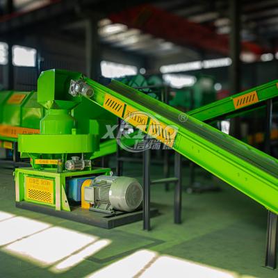 China RDF SRF Briquette Machine for MSW Processing - 2.5-4.5 t/h Capacity with 608-768mm Ring Mold for sale