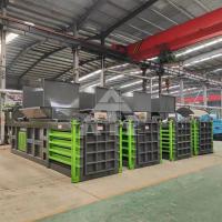 China Hydraulic Baler Machine 100 Ton Capacity for Aluminum Cans & Cardboard - XRD Series 7.5-11kW Motor for sale