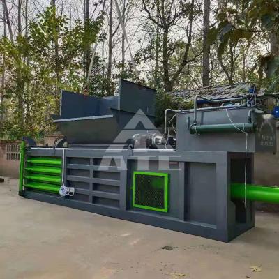 China Hydraulic Aluminum Scrap Baler Machine 7.5-17 kW with 1200mm Stroke for Textile and Can Recycling for sale