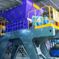 China Heavy Scrap Waste Plastic Bucket Bottle Car Shell Carton Box Cardboard Solid Waste Plastic Shredder for sale