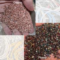 China Automatic Cable Granulator Copper Shredder Small Waste Cable Scrap Copper Wire Recycling Mini Copper Wire Granulator for sale