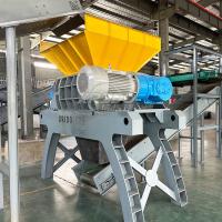 China Xrido Industrial Metal Shredder - 3-5cm Output Size, 11-110kW Dual Motor, 2200-25000kg Capacity for sale