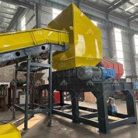 China Industrial Double Shaft Metal Shredder Machine 1-10 cm Output for Scrap Steel, Aluminum, Copper Recycling for sale
