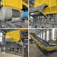 China Industrial Double Shaft Metal Shredder Machine 1-10 cm Output for Scrap Steel, Aluminum, Copper Recycling for sale