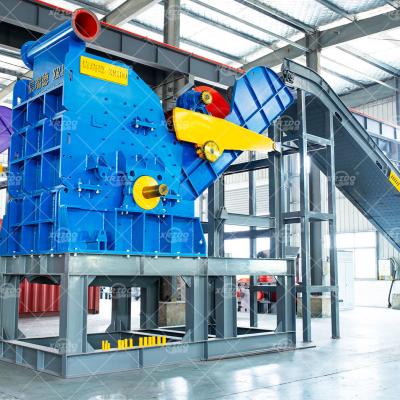 China Automatic Scrap Metal Crusher Machine 132-7500 kW with 2-260 t/h Capacity for Steel, Iron & Aluminum Recycling for sale