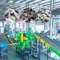 China Industrial Scrap Metal Crusher Machine 2-200 t/h Capacity for Car Bodies, Aluminum Cans & Steel Recycling for sale