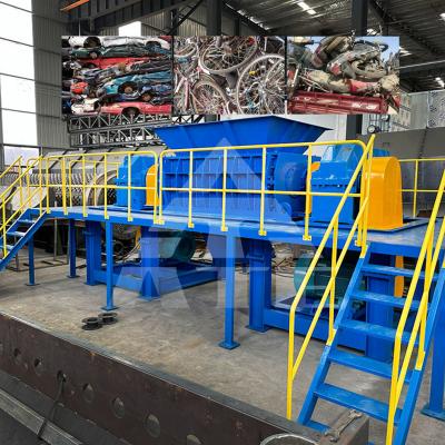 China Xrido Industrial Waste Shredder 55kW for Scrap Metal Recycling with 200-2200mm Input Size for sale