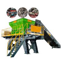 China Xrido Car Frame Shredder 55 kW with 5000 kg Capacity for Metal Recycling Plant Processing 200-2200mm Input for sale