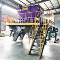 China Xrido Industrial Metal Shredder Machine 200-2200mm Input Size with 1-10cm Output for sale