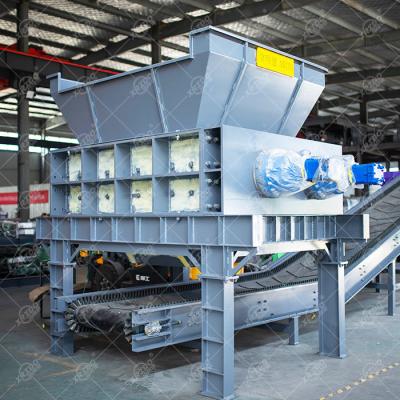 China Industrial Sofa Mattress Shredder with 10-70 m³/h Capacity for Large Furniture Waste Disposal for sale