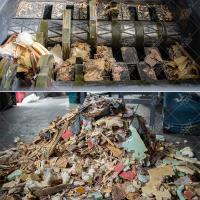 China Xrido Automatic Waste Shredder for Furniture Mattresses 3-8T/H 15-60kW for sale