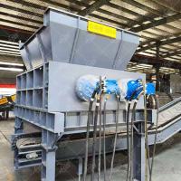 China Heavy-Duty Double Shaft Metal Recycling Shredder 17,000 kg/h Capacity for Scrap Processing for sale
