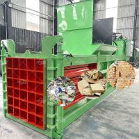 China Fully Automatic Horizontal Hydraulic Textile Recycling Baler 160T Pressure 8-12T/H Capacity for Waste Cloth & Leather for sale