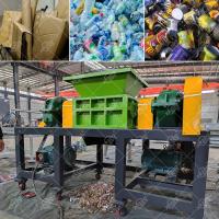 China Mobile Double Shaft Shredder 30-50 TPH Industrial Waste Crusher for Plastic Metal Wood for sale