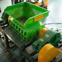 China Industrial Dual-Shaft Glass Bottle Shredder 30-120kW Waste Metal Plastic Crusher for sale